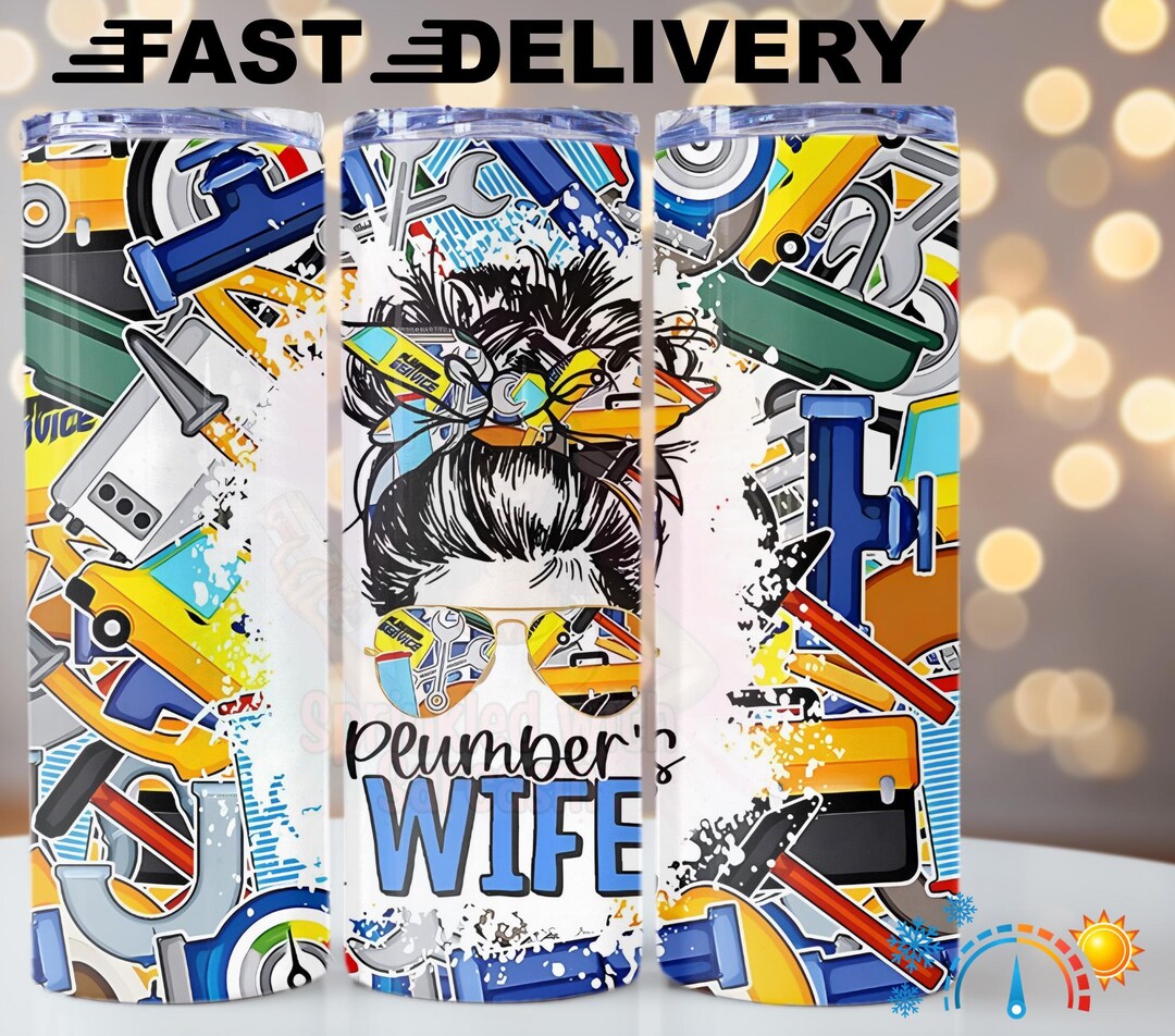 Personalized Plumber Wife Coffee Cup, Gift for Plumbers Wife, Plumber ...