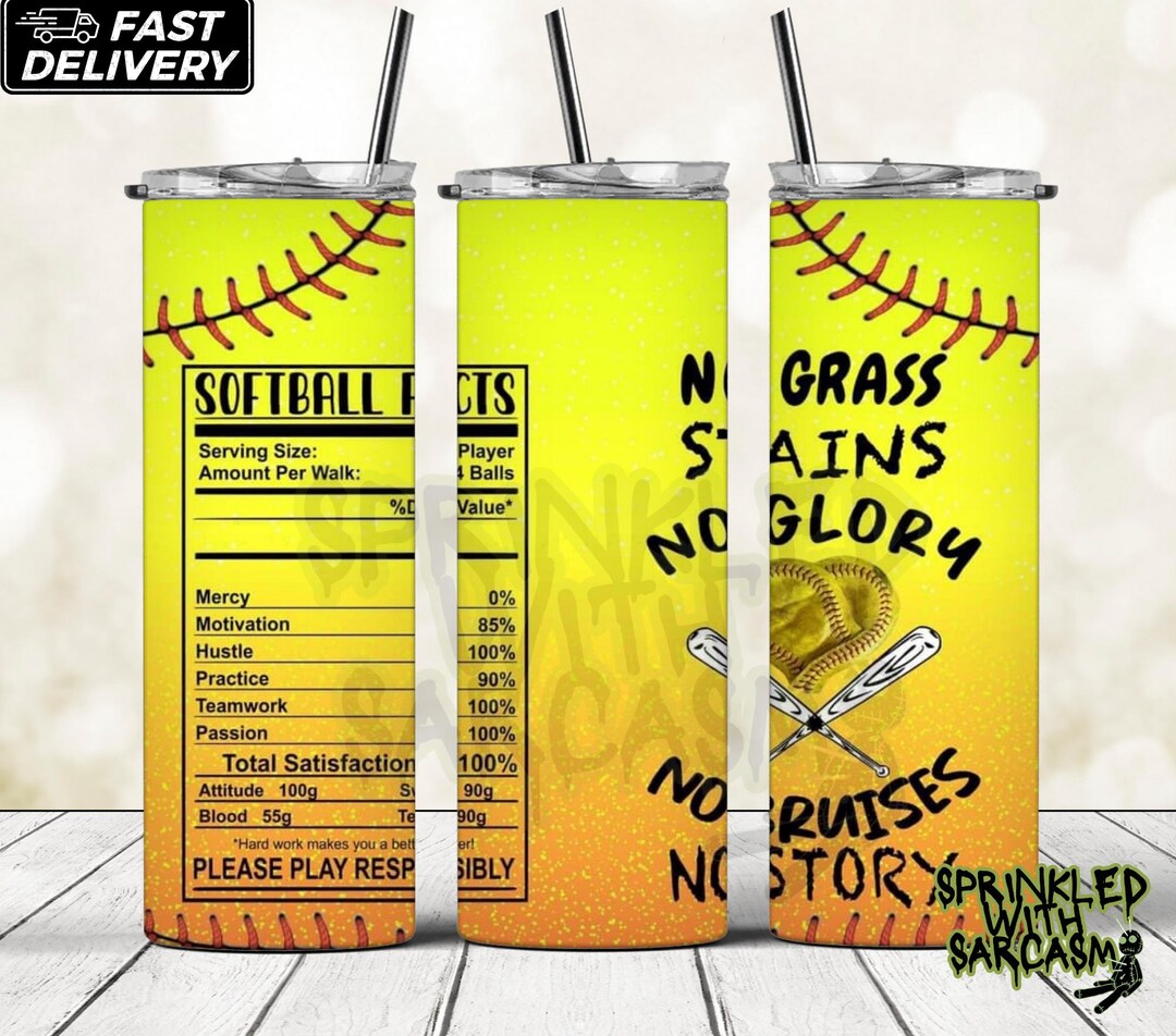 Personalized Softball Cup, Softball Mom Cup, Softball Team Waterbottle ...