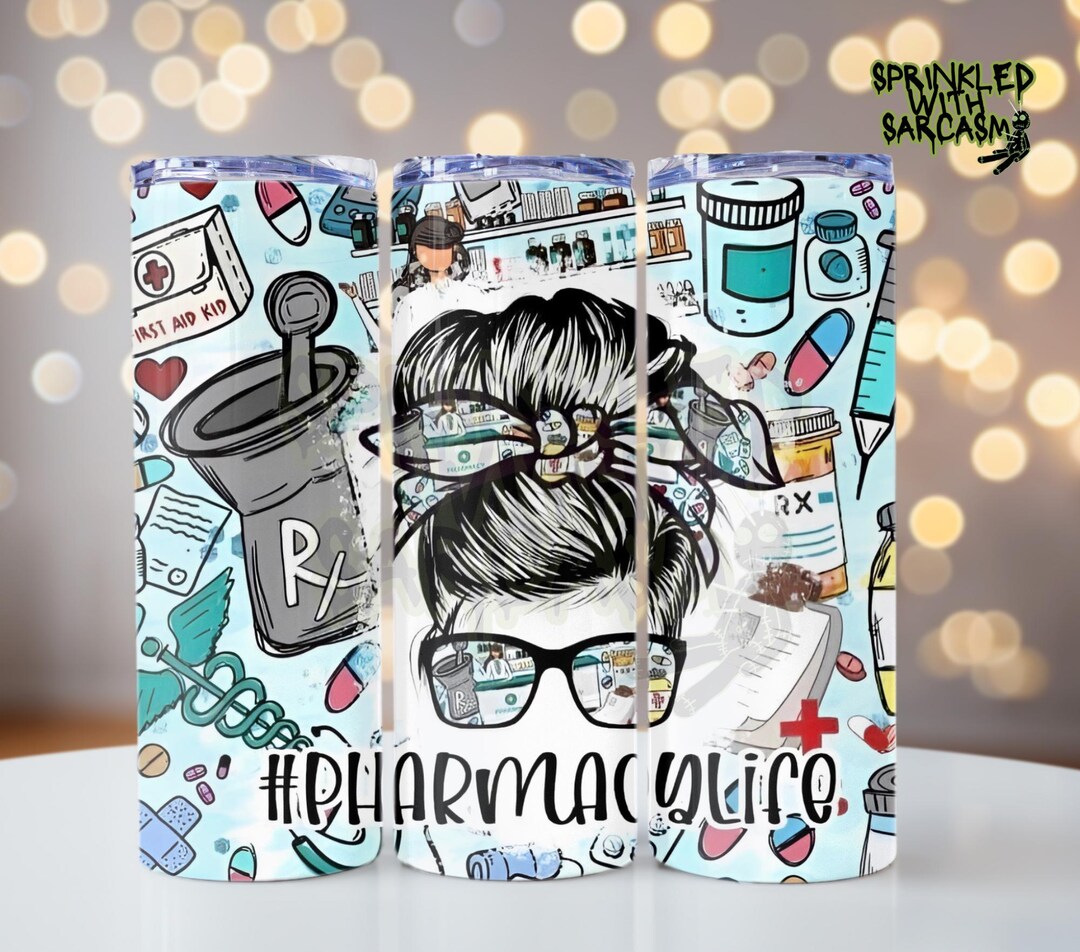 Pharmacy Tech Life Tumbler, pharmacylife Tumbler, Pharmacy Tech Tumbler ...