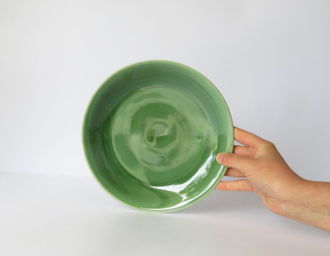 Breakfast Plate | Hand Thrown Porcelain Breakfast Plate| Medium Sized ...