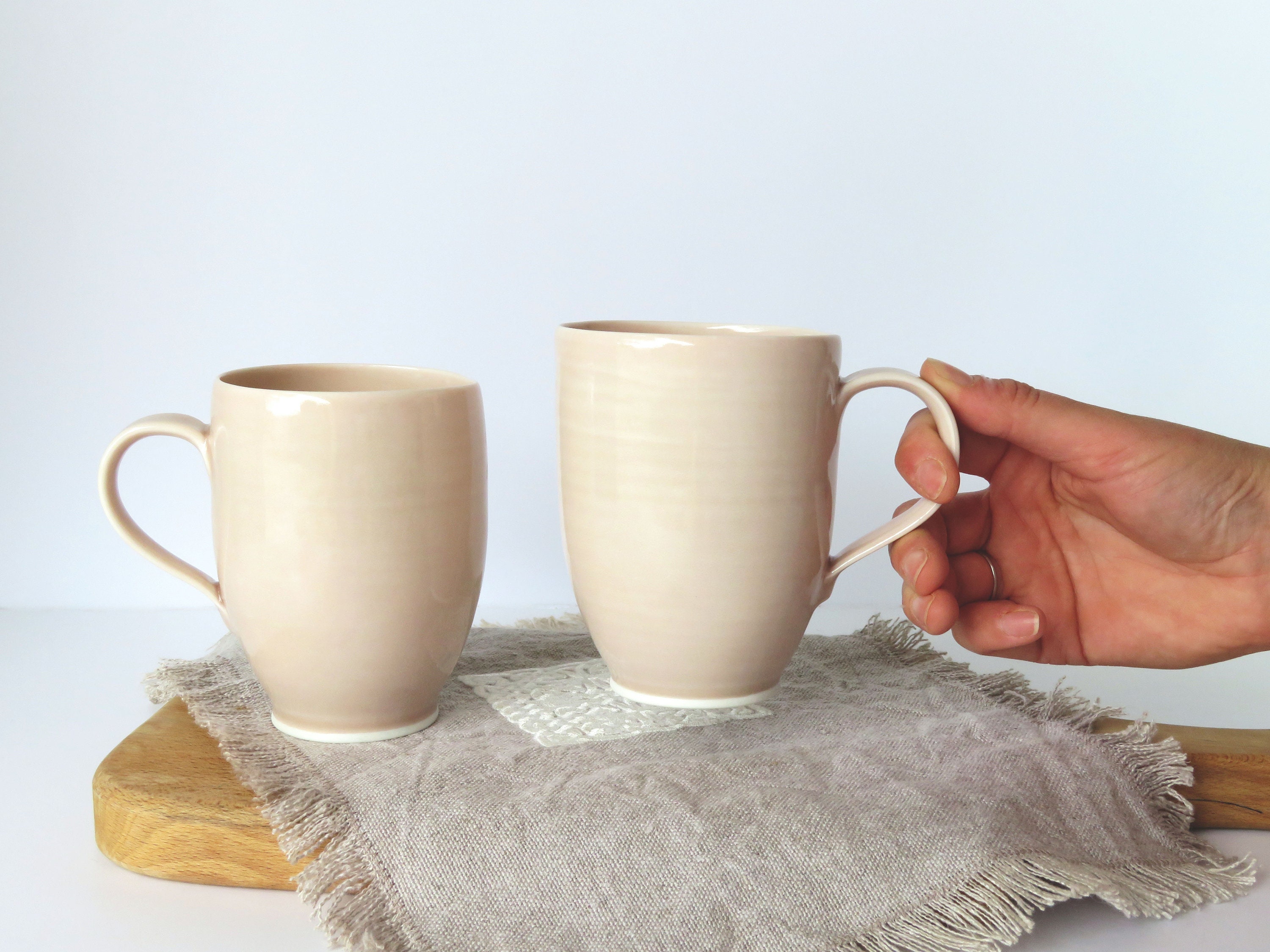 The Everyday Mug |medium Sized Porcelain Mug | Mug for Tea |coffee Mug ...