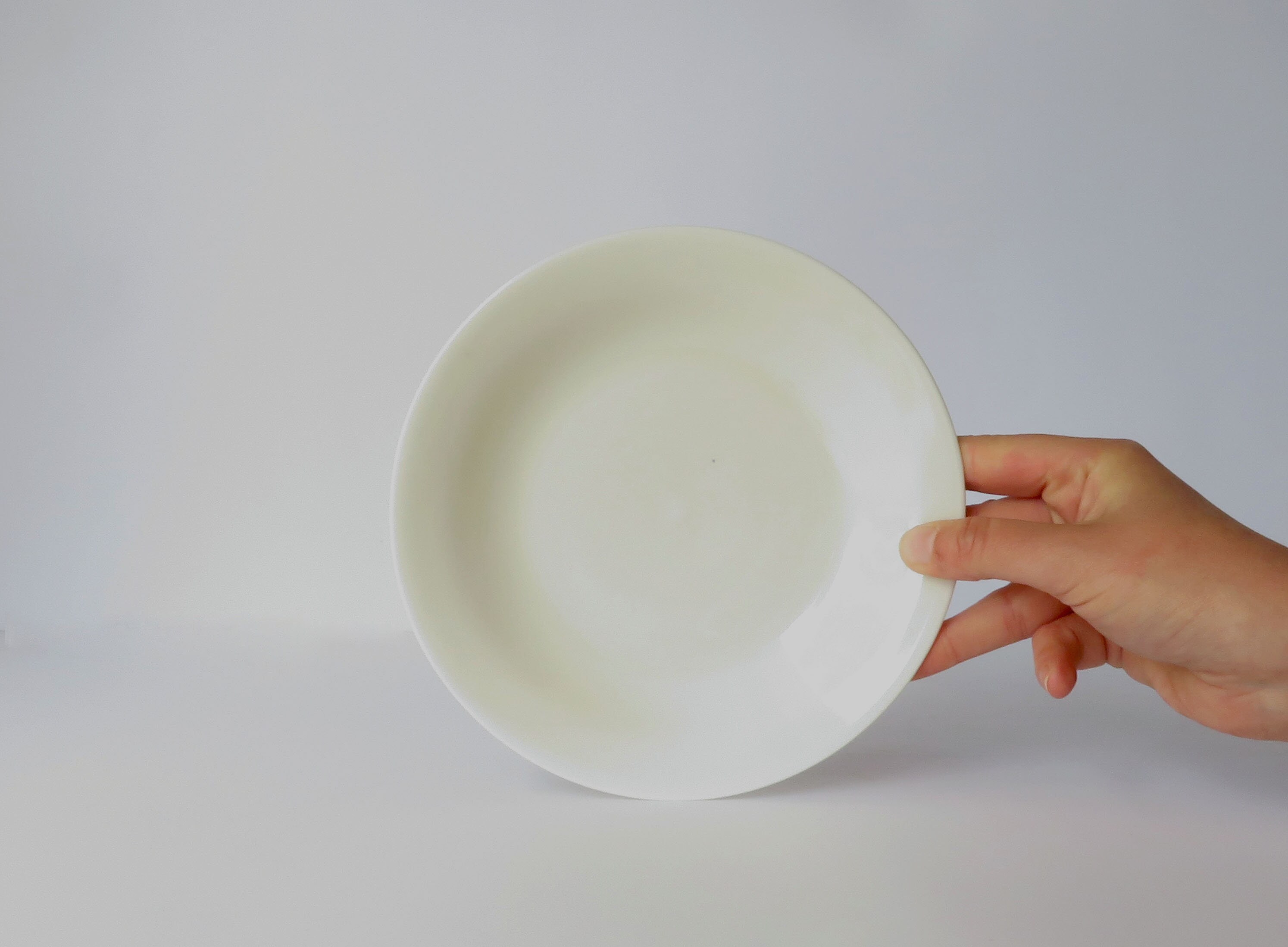 Small Side Plate Hand Thrown Porcelain Side Plate Porcelain Bread Plate ...