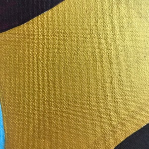 Retro With Golden Touch Canvas Art - Etsy