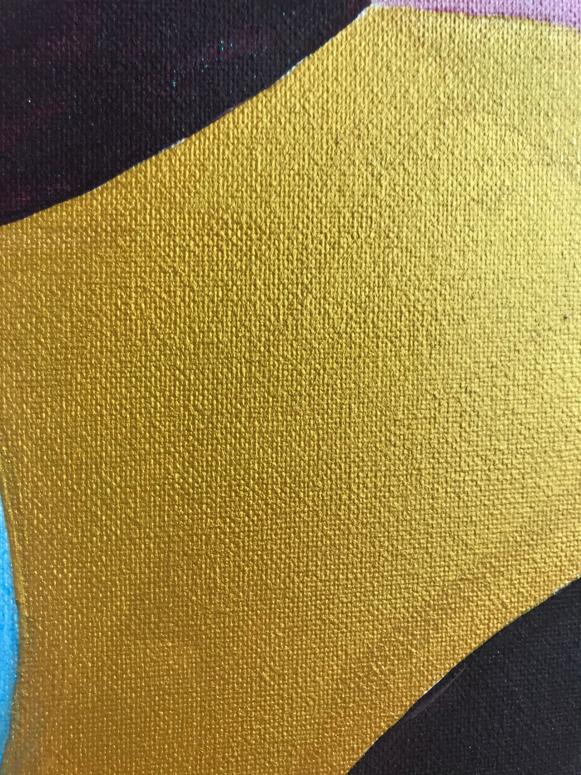 Retro With Golden Touch Canvas Art - Etsy