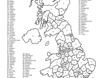 Coloring Map Planner | Etsy