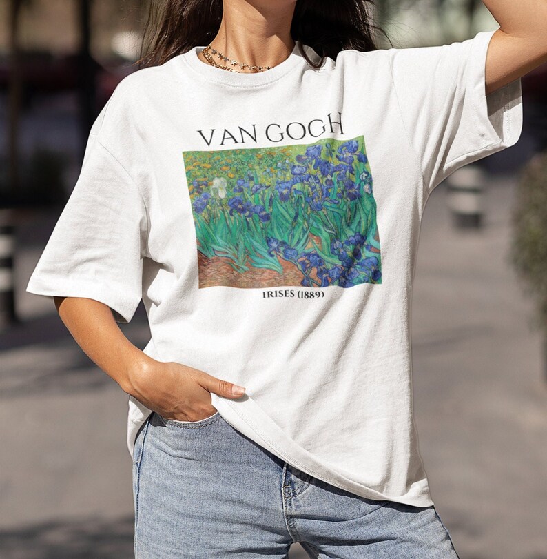 Van Gogh Shirt Van Gogh Tshirt Van Gogh Tee Van Gogh - Etsy