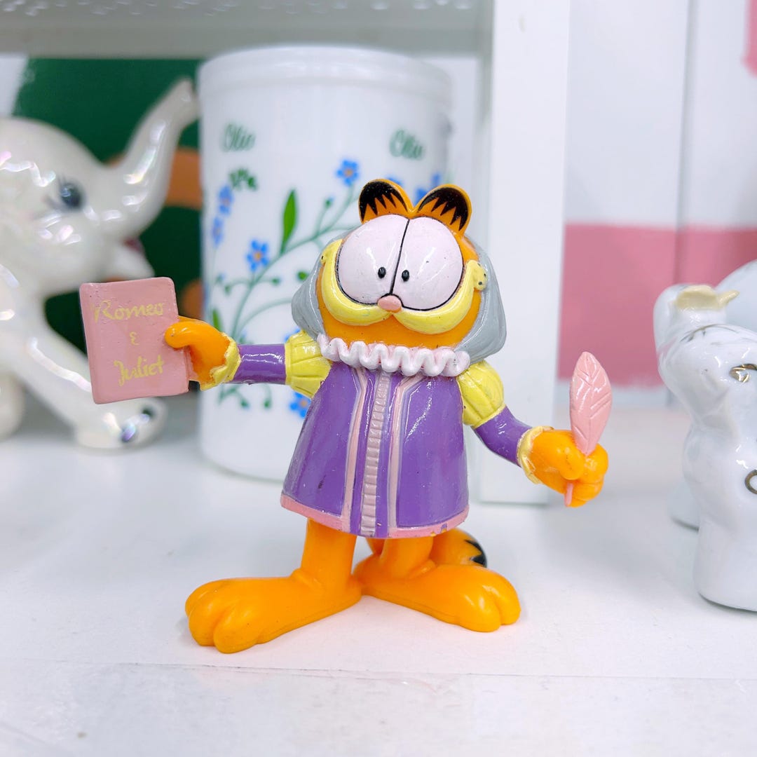 Garfield Nobel Prize Winner Figure Cartoon Comic Book Cat 80s 90s Jim ...