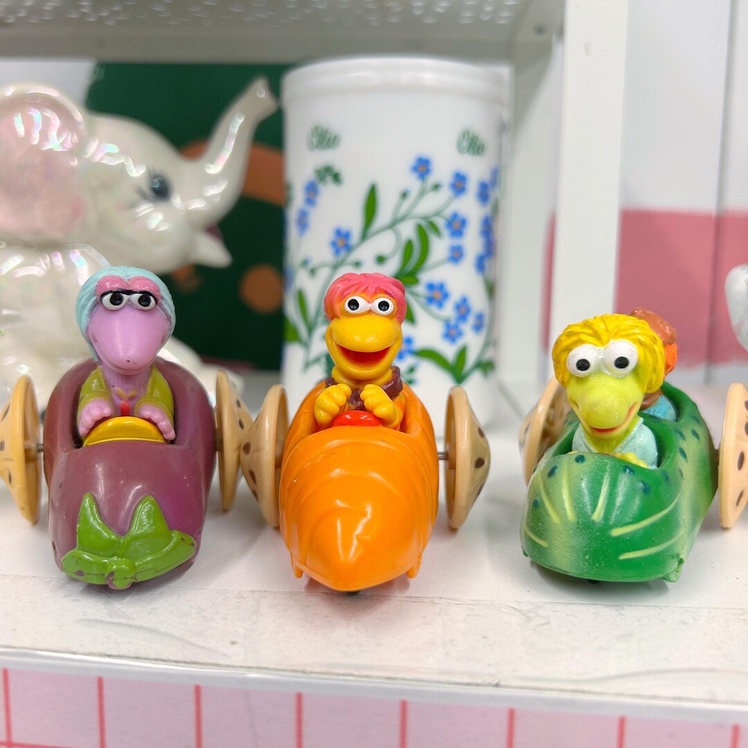 1988 Fraggle Rock Happy Meal Toys Lot of 3 Boober and Wembley, Gobo ...