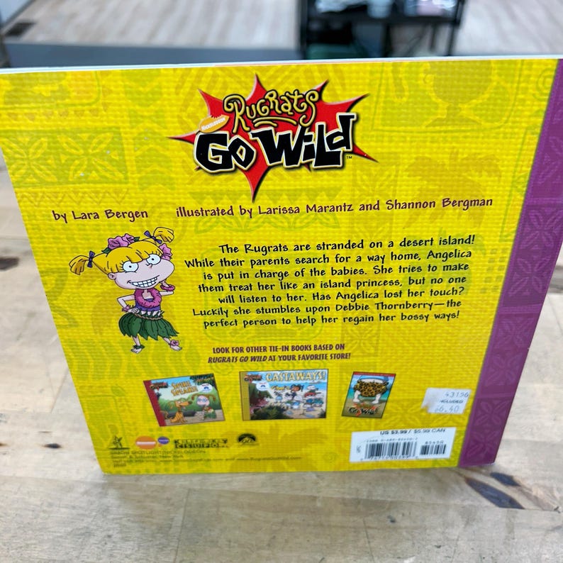 Rugrats Go Wild Angelica, Island Princess By: Lara Bergen - Fun Cartoon ...