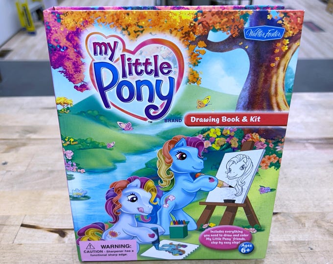 My Little Pony G3 - Drawing Book and Kit - Etsy