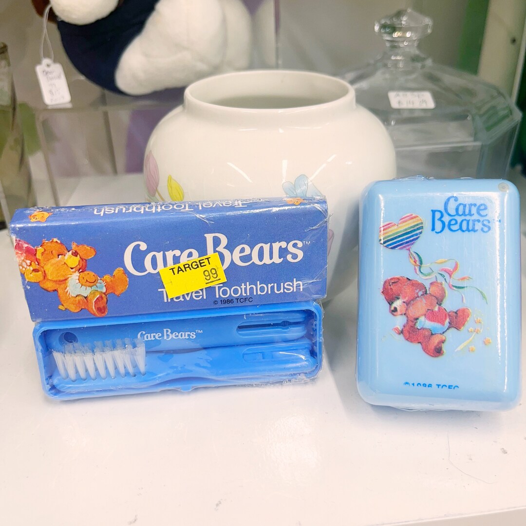 Vintage MINT 80s Care Bears Travel Toothbrush and Bar of Soap Never ...