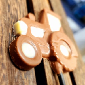 Chocolate Tractor Lollipop Gift - Etsy UK