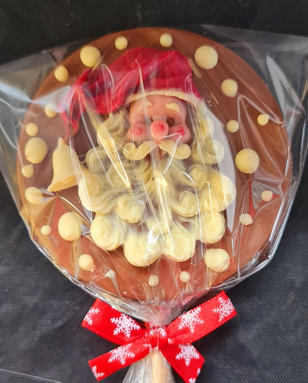 Chocolate Santa Lolly Lollipop Stocking Filler Christmas Gift Present ...