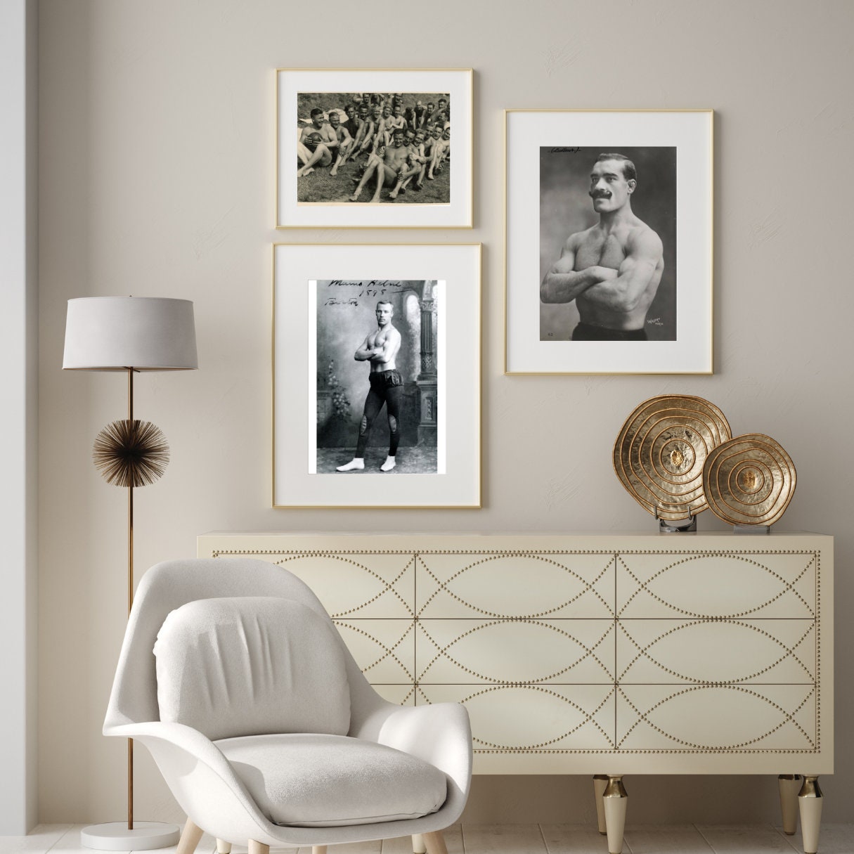 Premium Reproduction Vintage Print/poster: jock Lines Photograph Photo ...