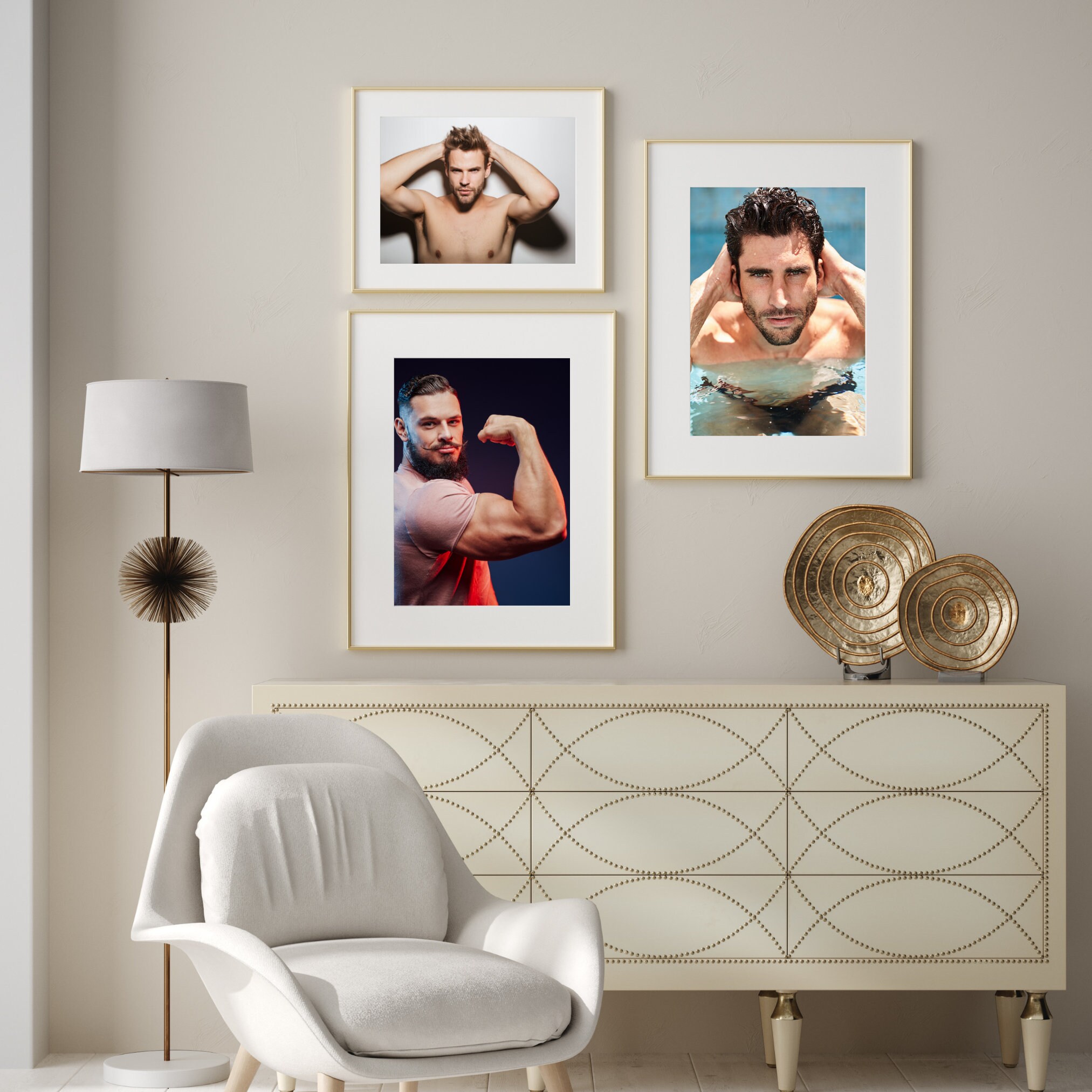 Premium Male Model Print/poster: hugo Photograph Photo Handsome Desire ...