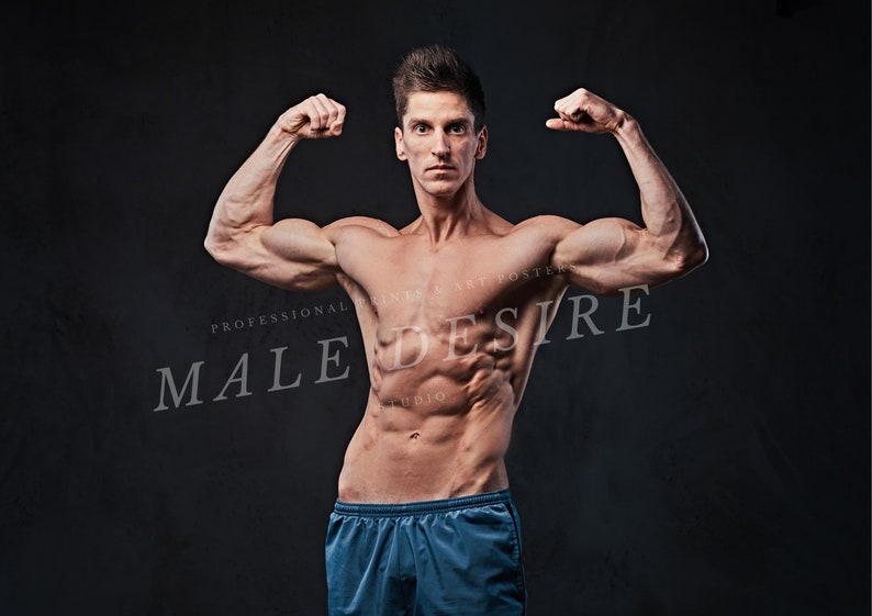 Premium Bodybuilder Print/poster: 'show' Photograph - Etsy