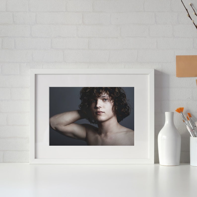 Premium Male Model Print/poster: skylar Photograph Photo Handsome ...
