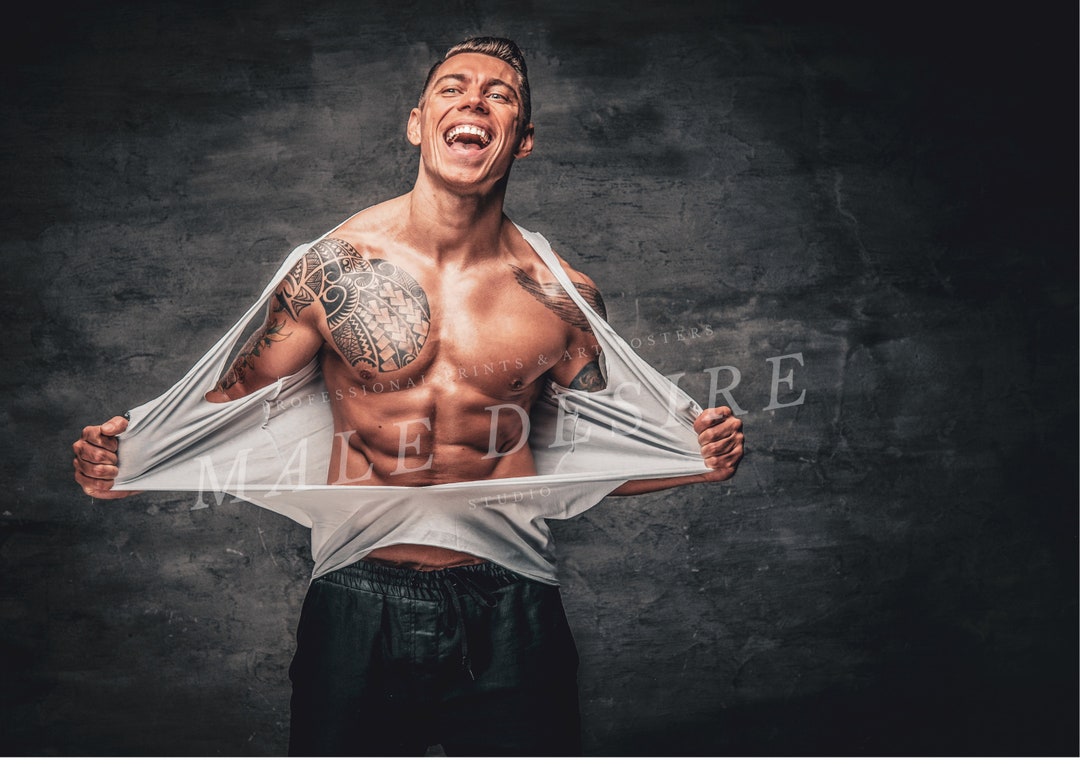 Premium Male Model Print/poster: baron No.2 Photograph Photo Handsome ...