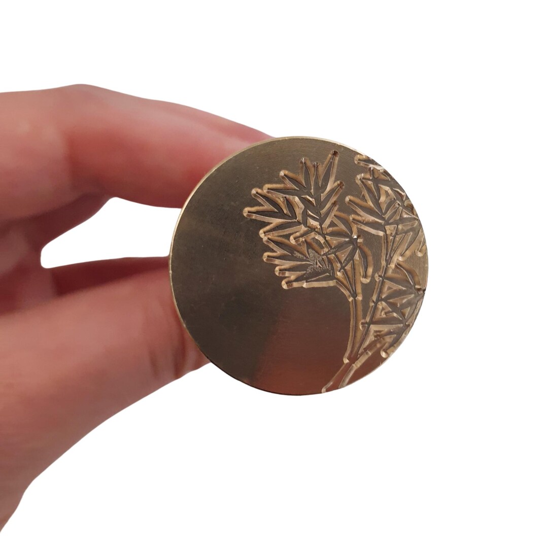 Bamboo Wax Sealing Stamp, Wedding Wax Seal Stamp, Make Your Own Wax ...