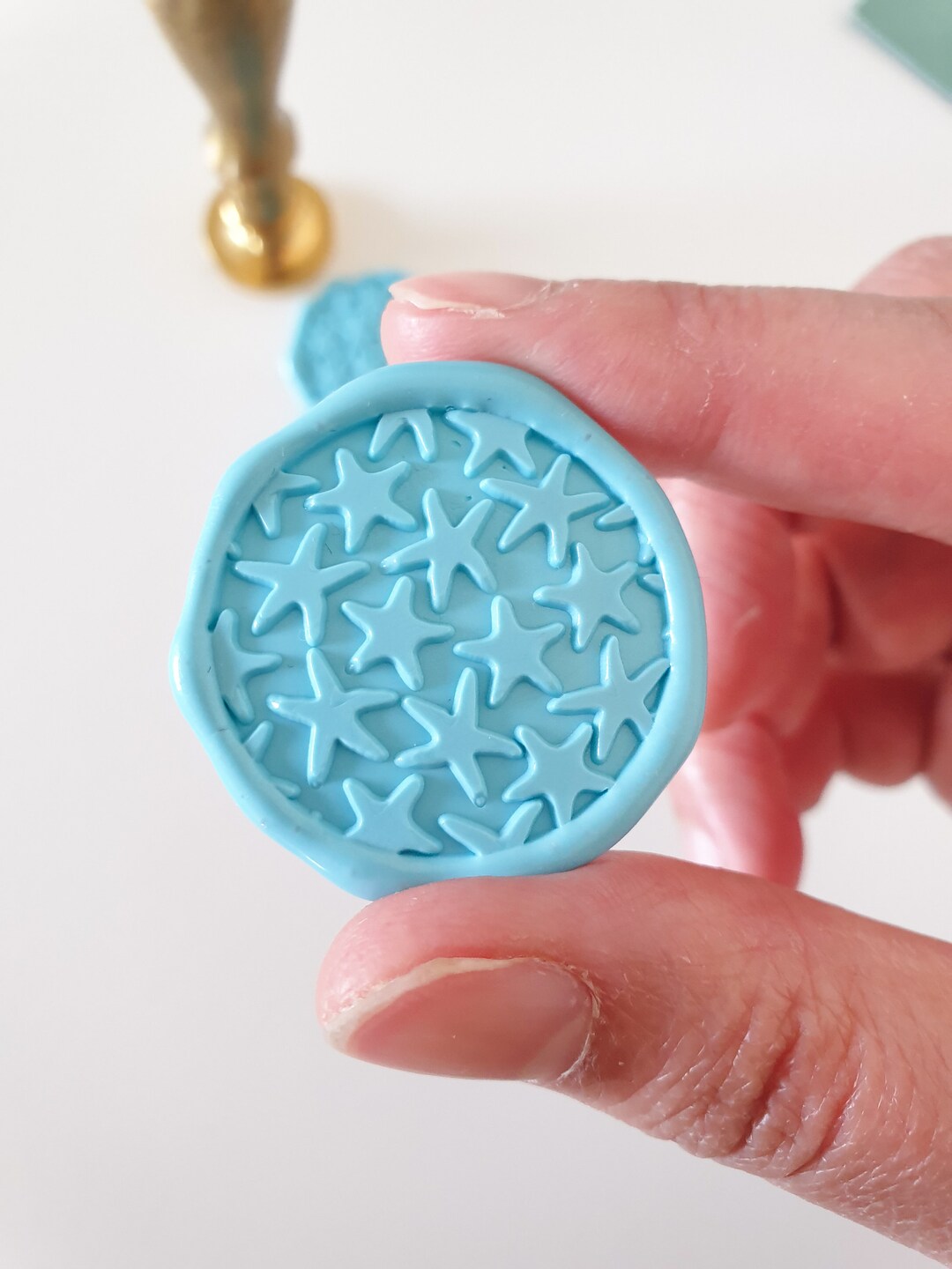 Star Fish Wax Seals, Coastal Beach Theme Wax Seal, Nautical Wedding ...