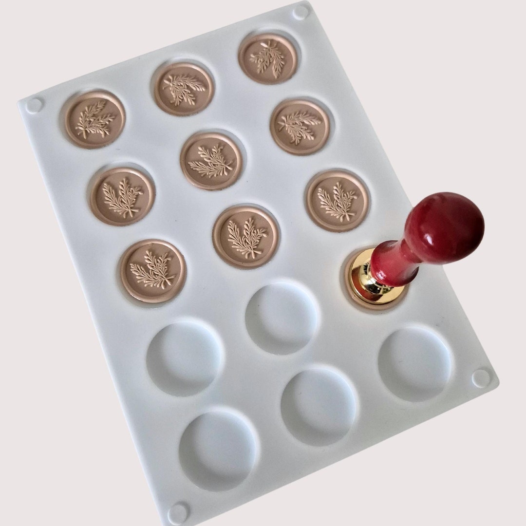 Wax Seal Silicone Shape Fixer Mat - Non-stick Surface for Perfect Wax ...