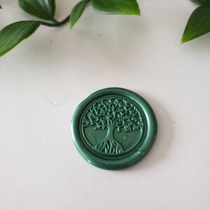 Tree of Life Wax Seal- Tree Wax Seal - Self Adhesive Wax Seals- Peel ...