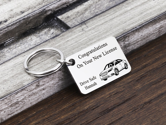 Drive Safe Keychain New Driver Gift New Driver License Gift | Etsy