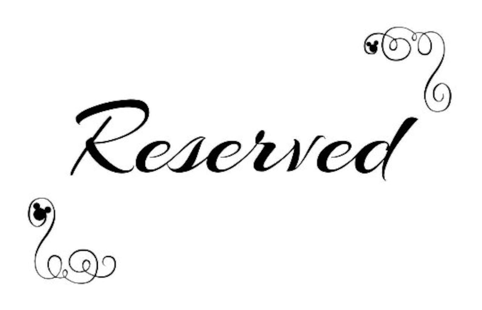 Reserved Listing - Etsy