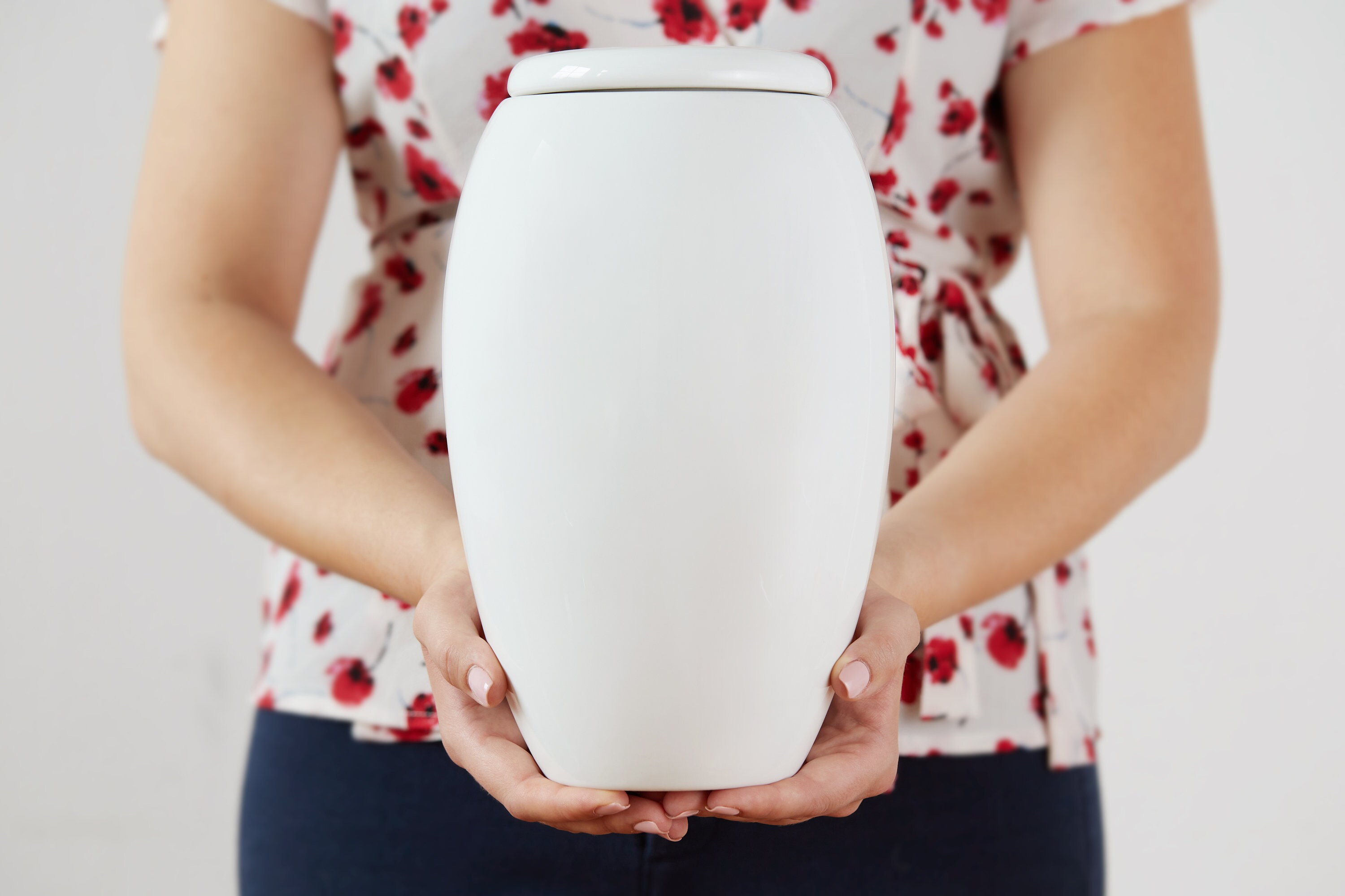 Personalized Porcelain Human Urn Knitting Style Layout - Etsy