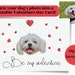 Dog Valentines Day Cards, Custom Valentines Day Cards, Dog Valentines ...