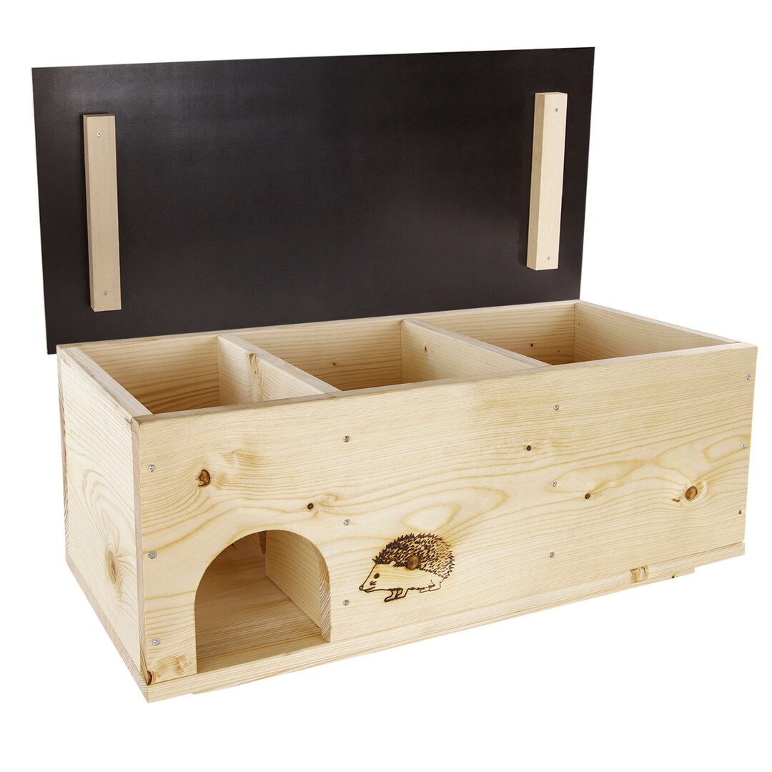 Hedgehog House Hedgehog Hut Feeding House Hedgehog Hedgehog Feeding ...