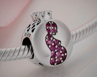 New Pregnant Mother Charm Sterling Silver - Etsy