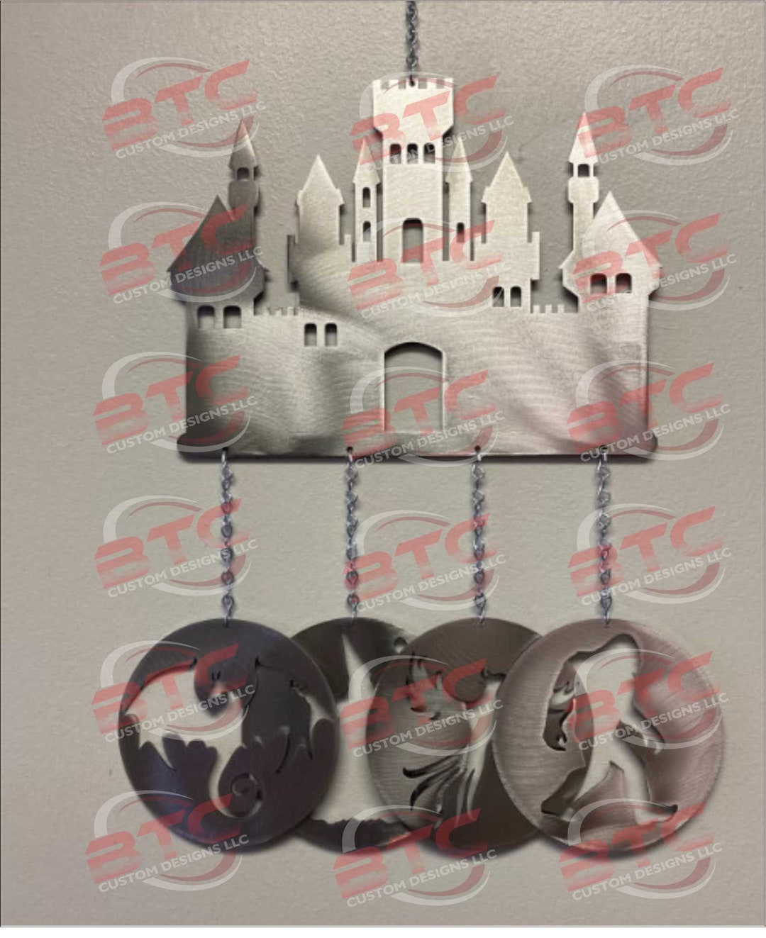 Castle Wind Chime, Castle Windchime, Medieval Castle Wind Chime ...