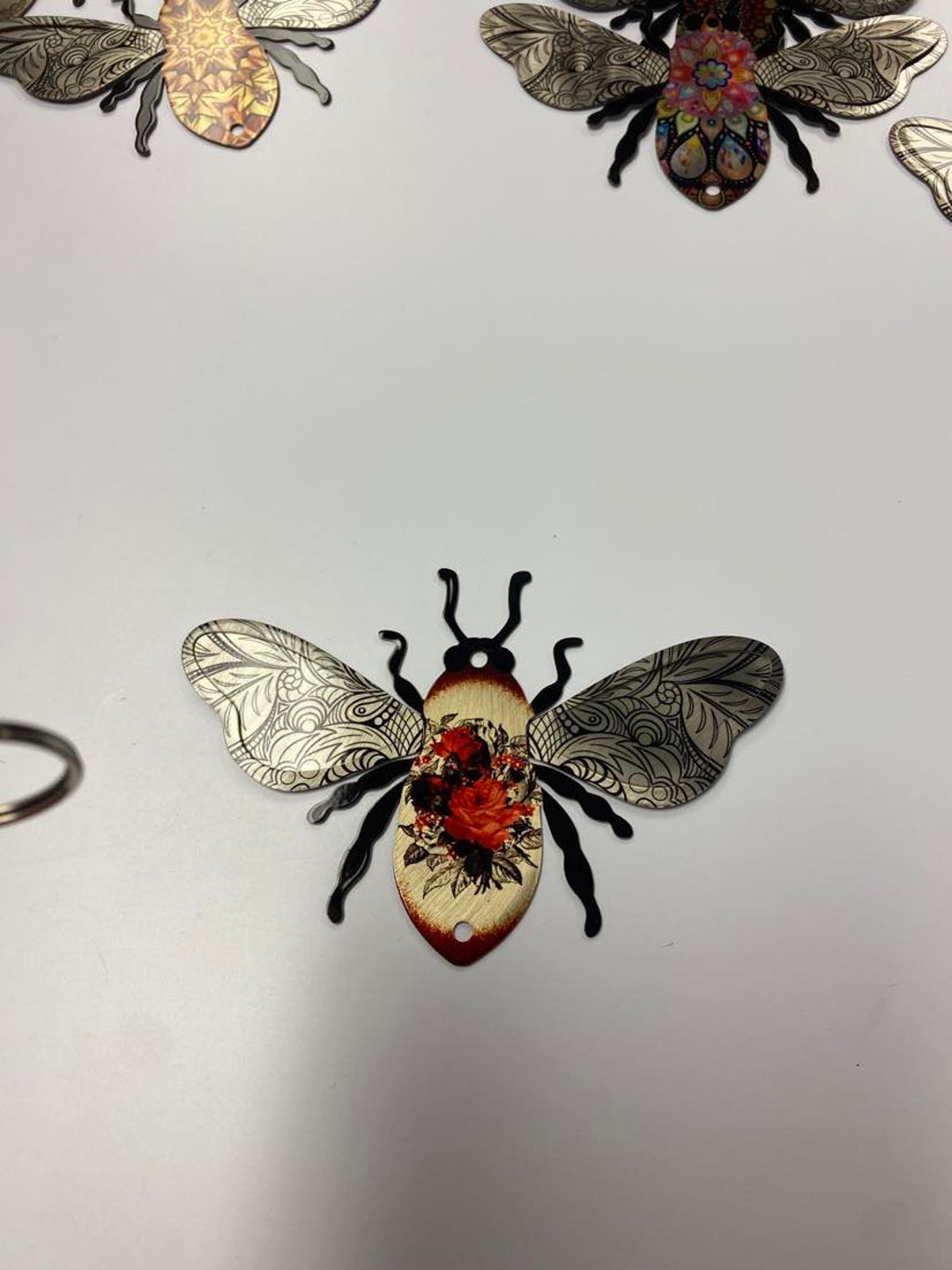 Bumble Bees, Honey Bee, Bee Decor, Metal Bees, Stainless Steel Bees ...