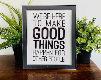 Good Things Happen - Etsy