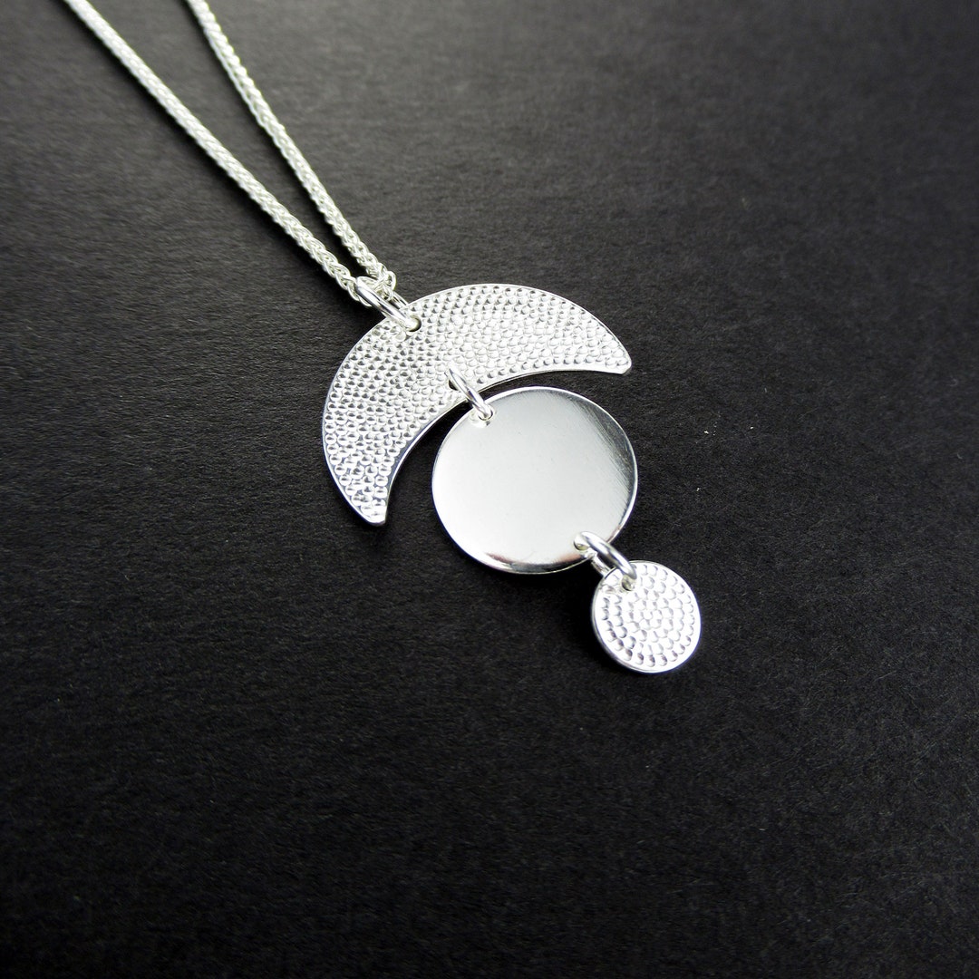 Pendant Necklace in Sterling Silver, Unusual Fun and Quirkly Pendant ...