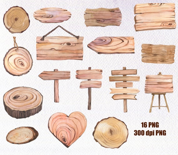 Wood Board Clipart