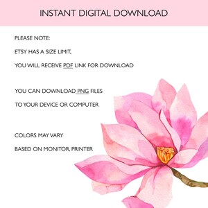 Watercolor Flowers Clipart, Tulip Clipart, Love PNG, Floral Wreath ...