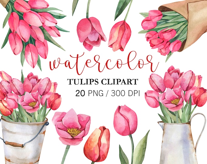 Watercolor Lotus Clipart, Water Lilies, Lotus Flower, Lotus Green ...
