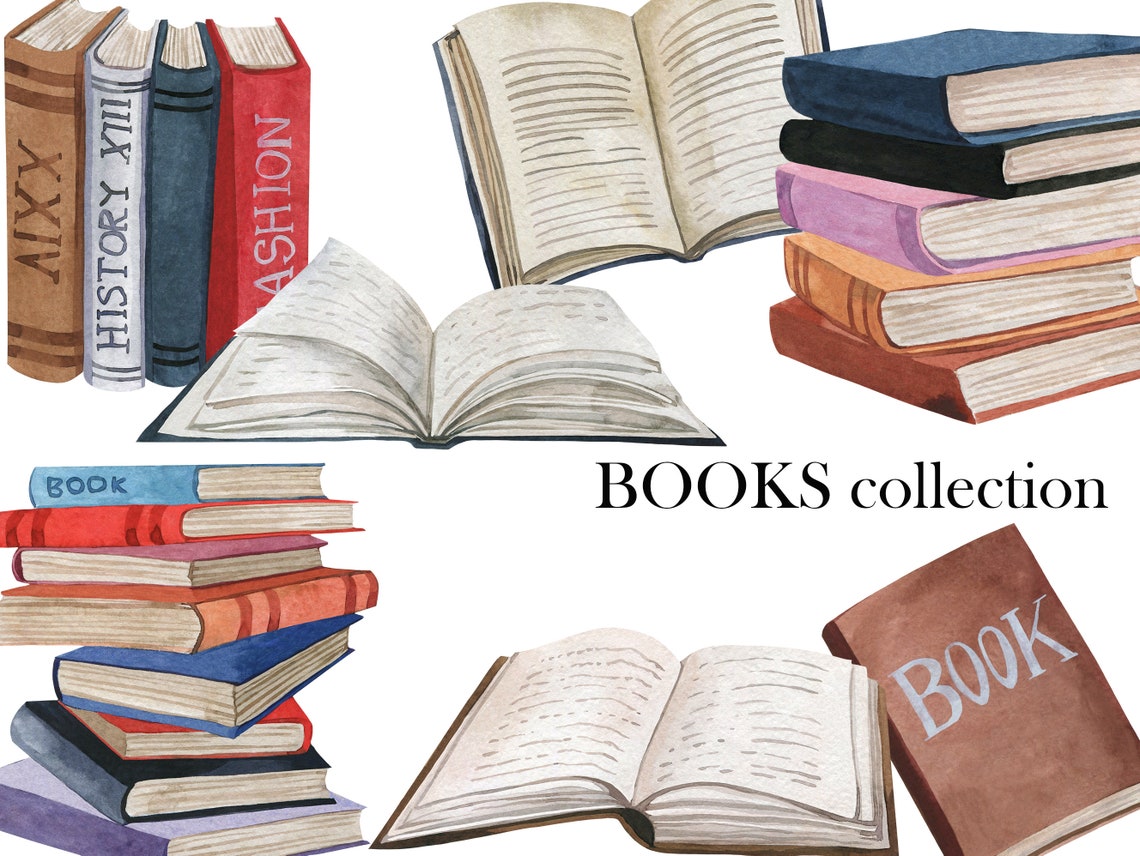 Watercolor School Clipart Back to School PNG Teacher | Etsy