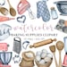 Watercolor Bakery Cooking Clipart Bakery Decor, Kitchen Clipart, PNG ...