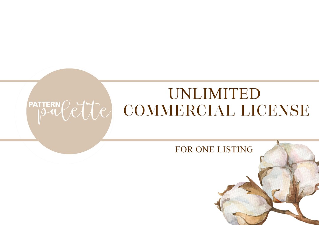 Unlimited Commercial License for One Listing. Sell Unlimited Number of ...