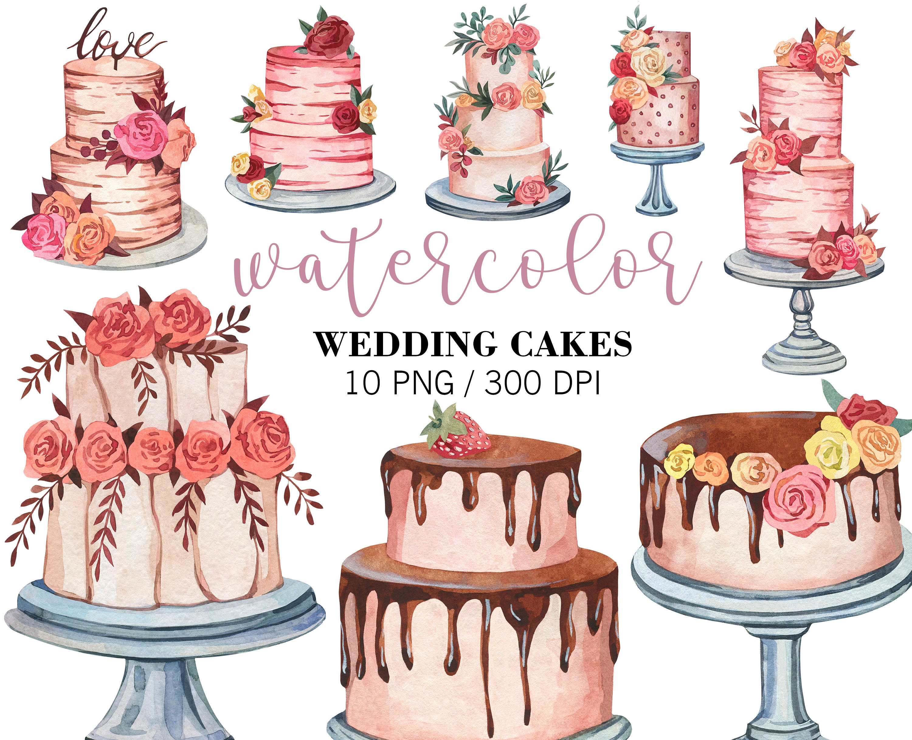 Clip Art Wedding Cake