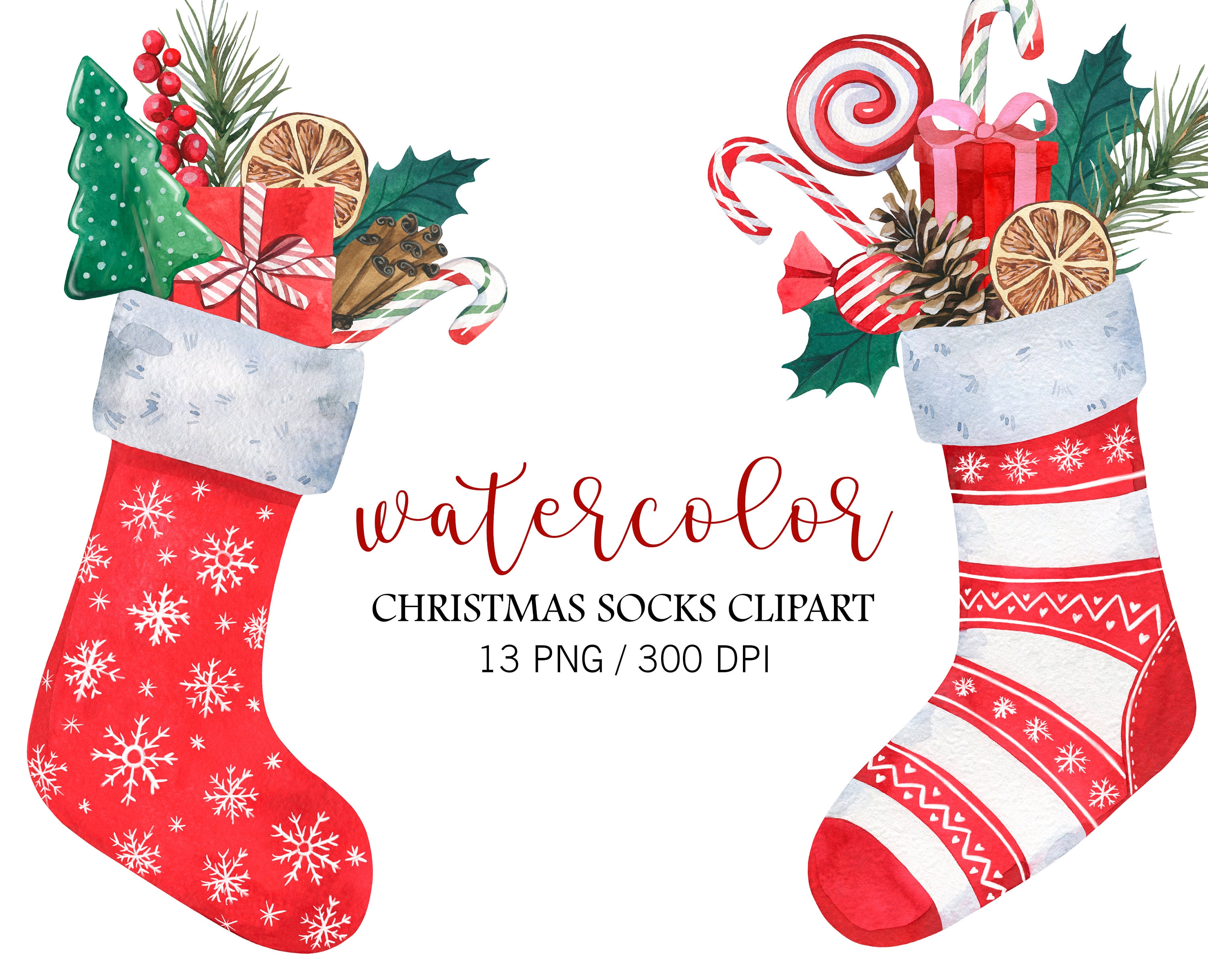 Clipart Christmas Stockings