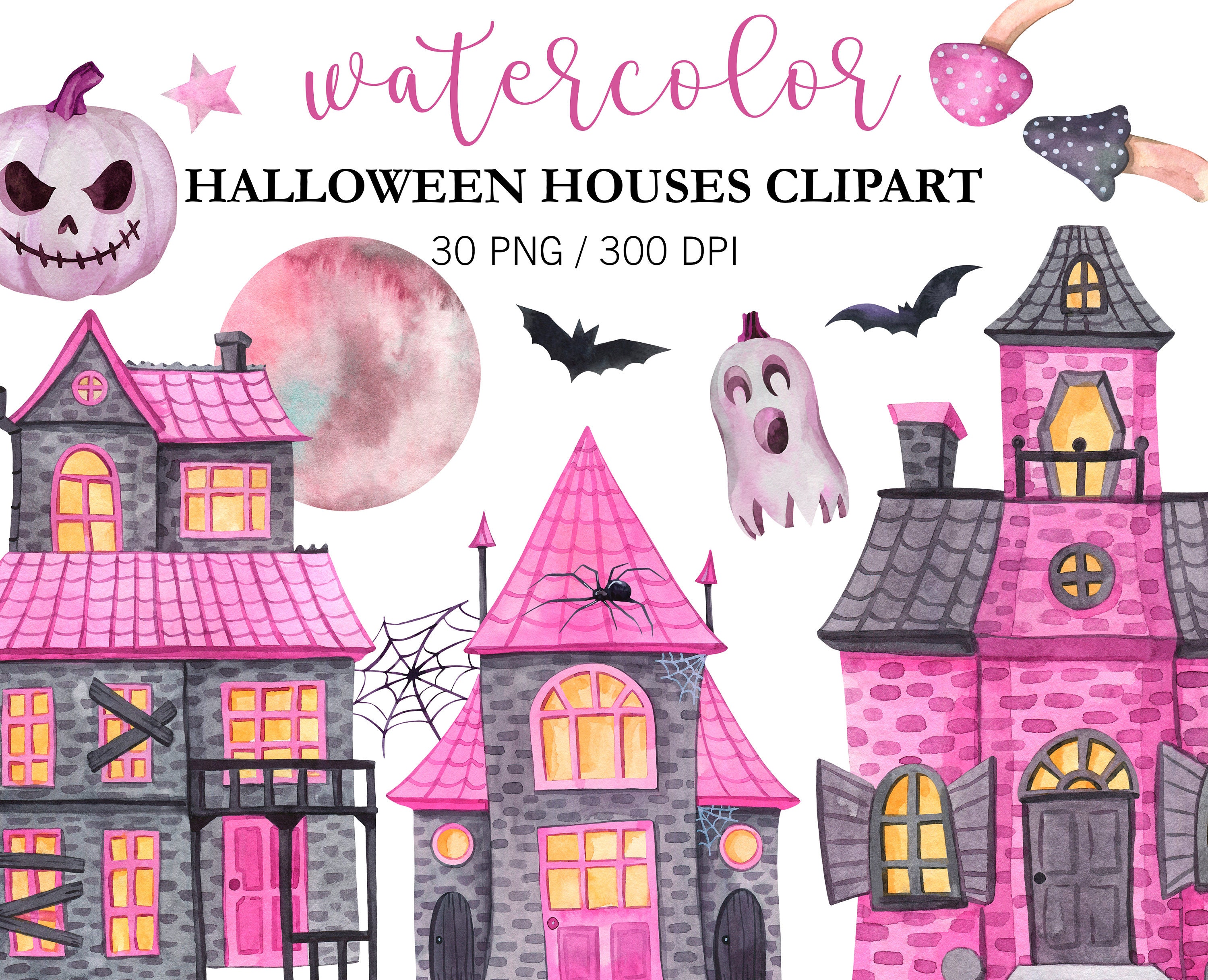 Halloween Spooky House Clip Art Free Haunted Houses Animations