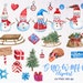 Big Winter BUNDLE Watercolor Clipart BUNDLE Watercolor - Etsy