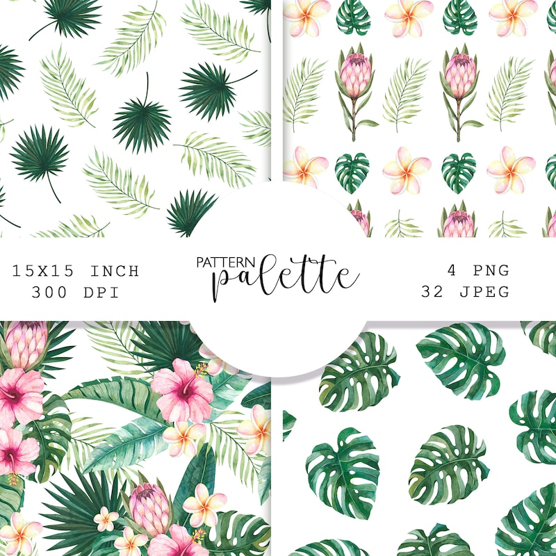 Safari Leaf Wallpaper - Etsy