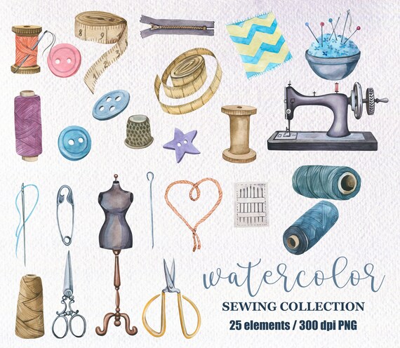 Quilting Supplies Clipart