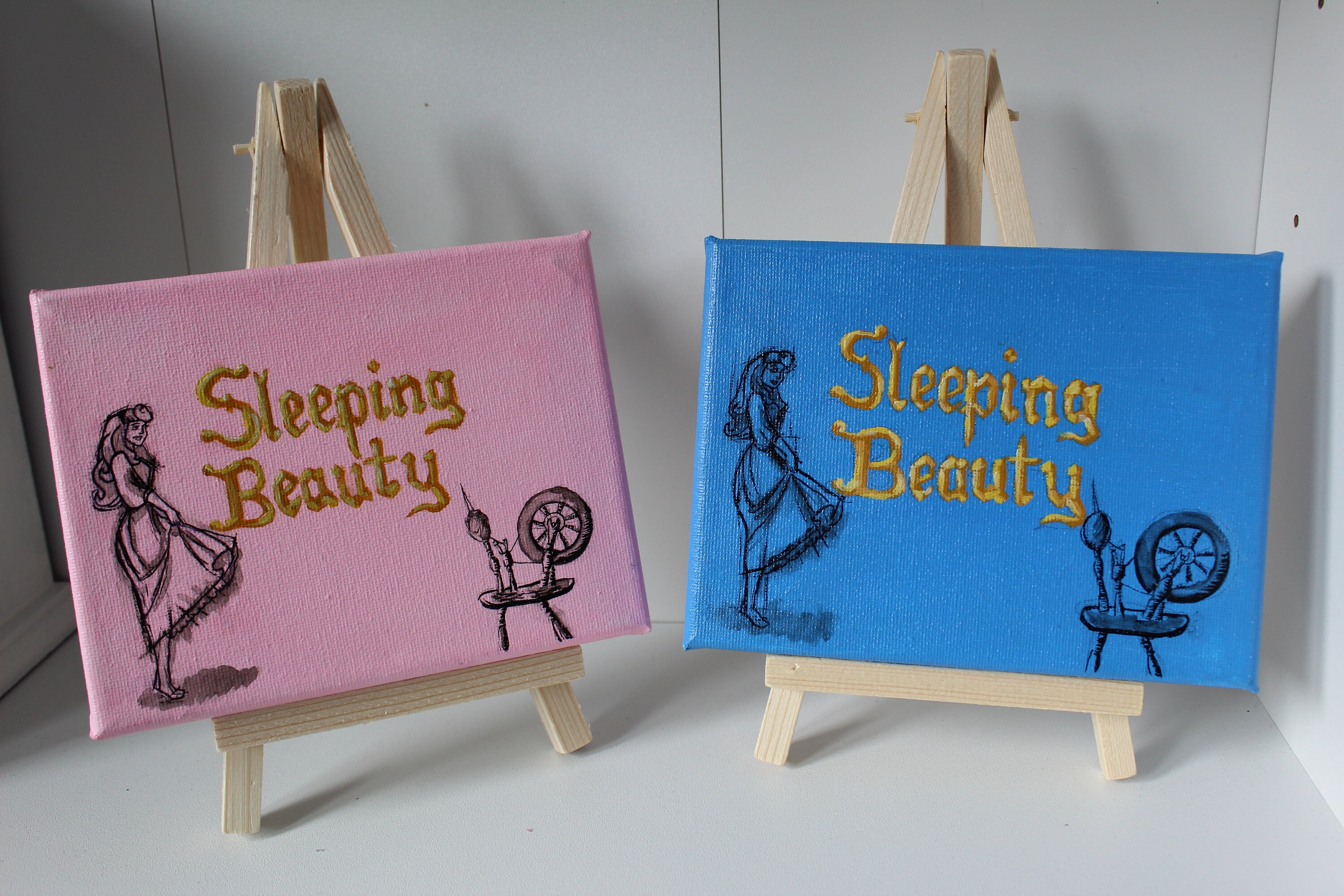 Princess Art Canvas Princess Aesthetic Wall Art Princess - Etsy