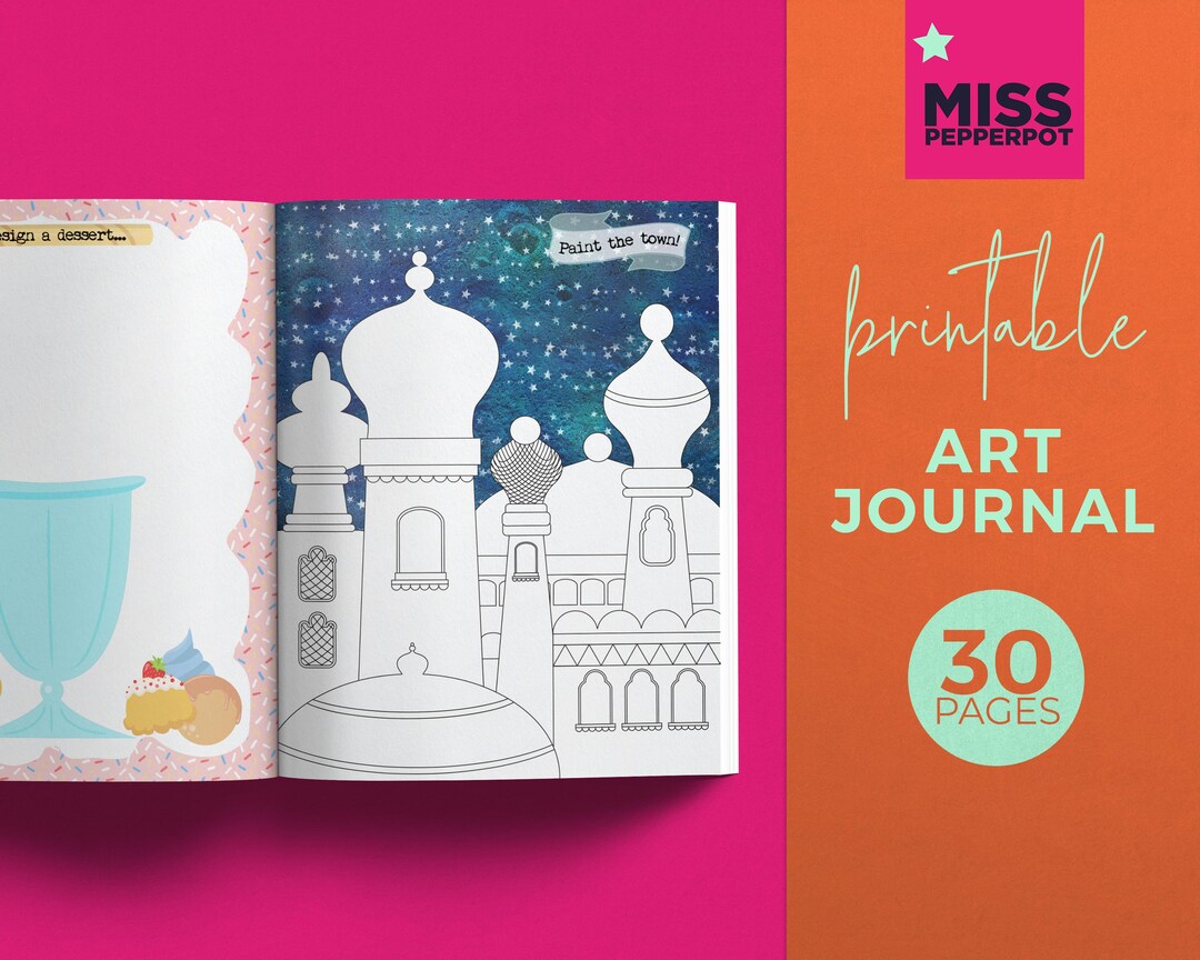 Printable Art Journal, Art Project, Art Club Inspiration, Art Lesson ...